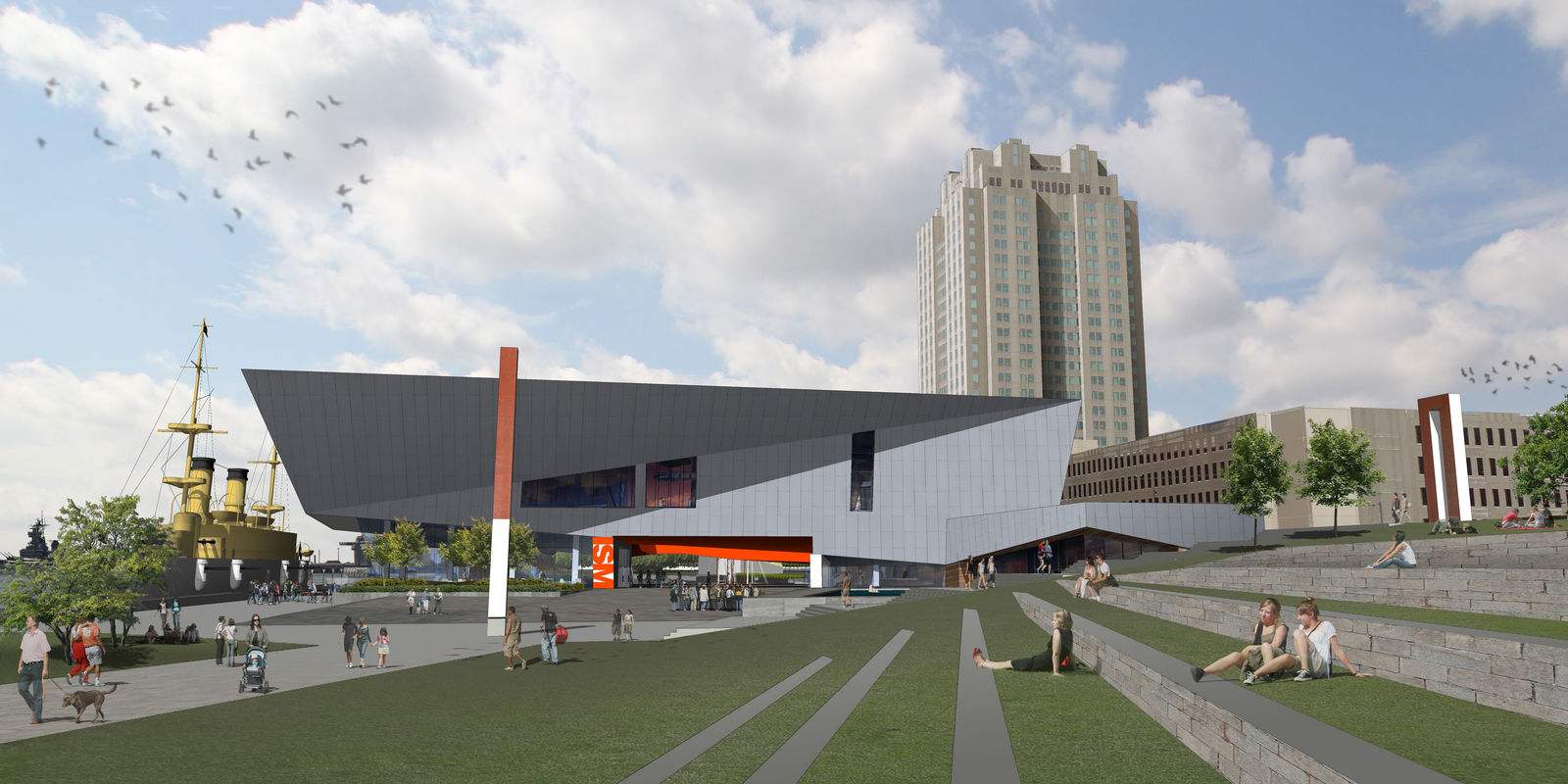 Metcalfe Architecture & Design - Browse All Work - Museum Master Plan