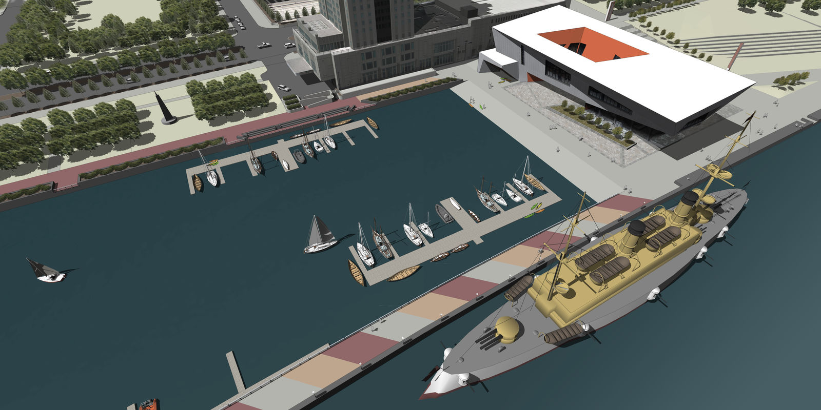 Metcalfe Architecture & Design - Browse All Work - Museum Master Plan